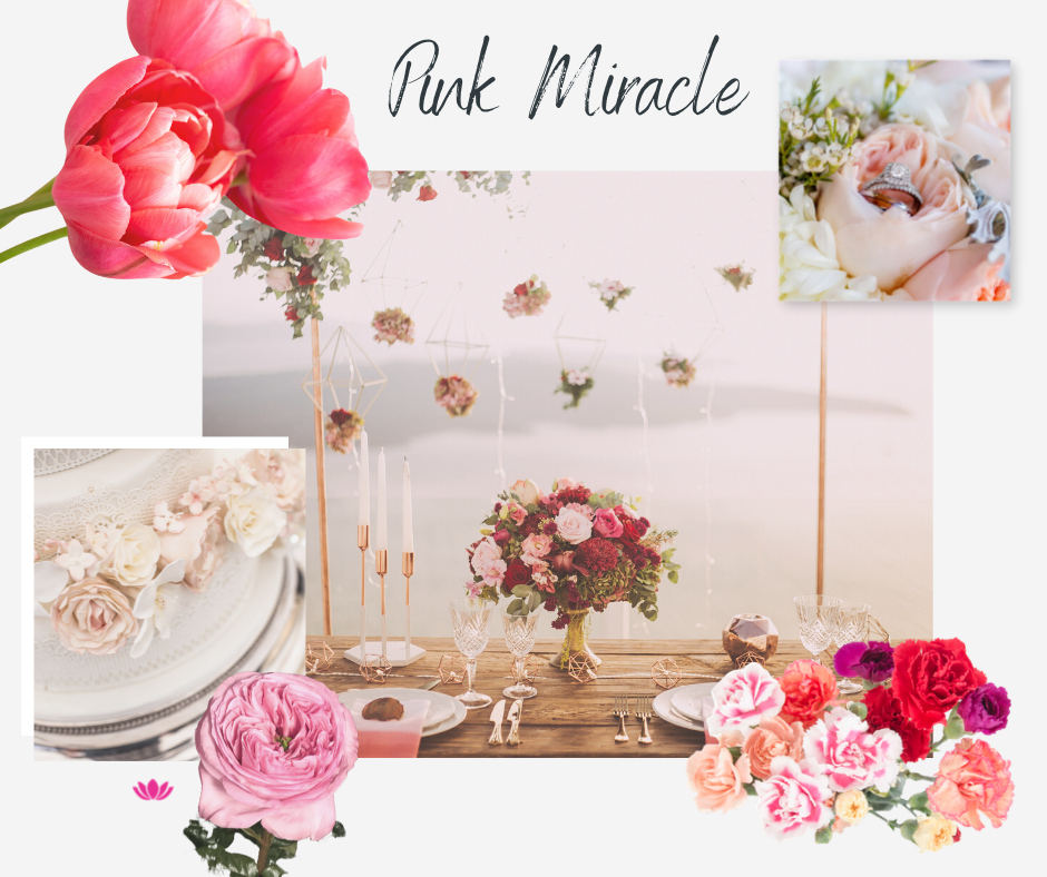 Floral inspiration moodboards